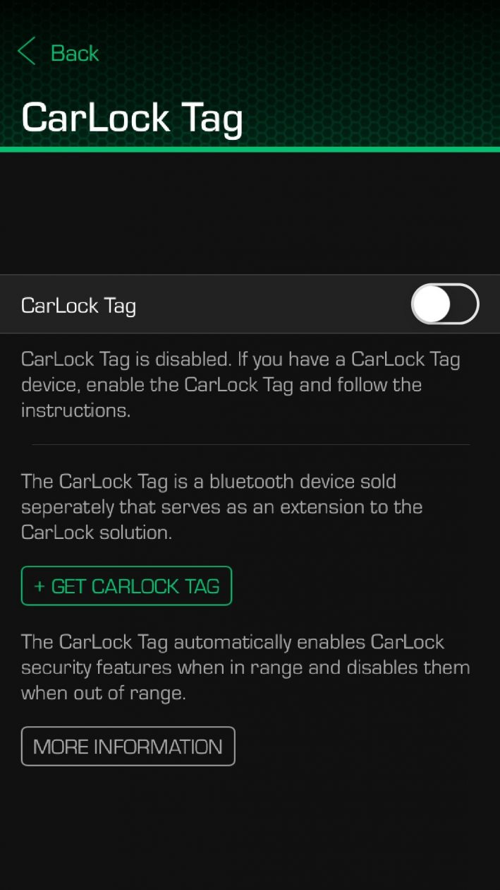 How to pair the CarLock Tag with your iPhone - CarLock