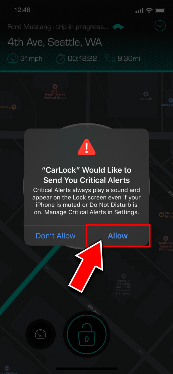 Critical alerts now available for CarLock iOS users - CarLock