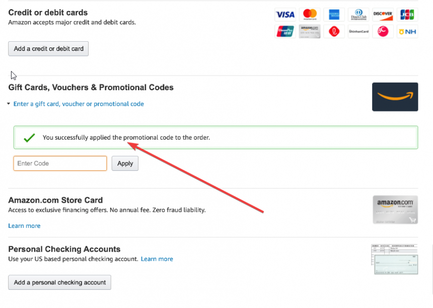 Redeem your Amazon Promotional Code - CarLock