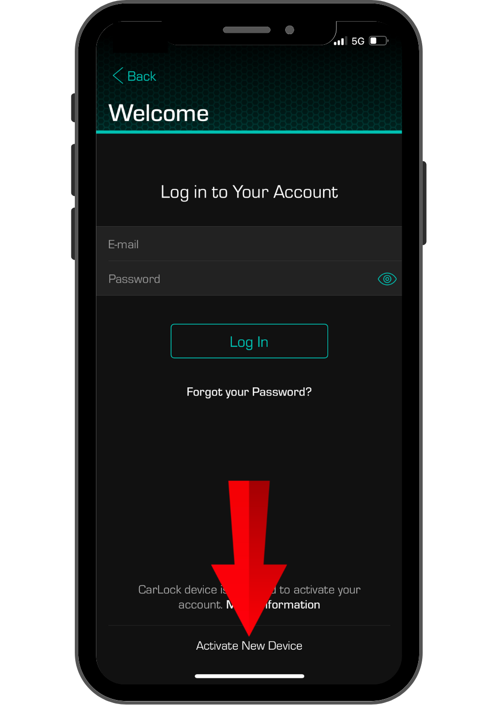 How to Activate the CarLock Device on Your iPhone - CarLock