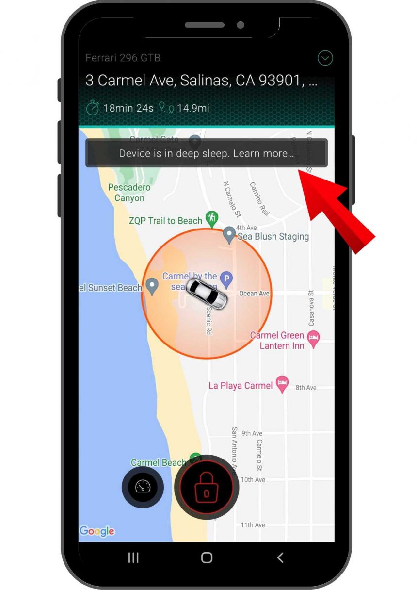 CarLock Deep Sleep Mode - CarLock