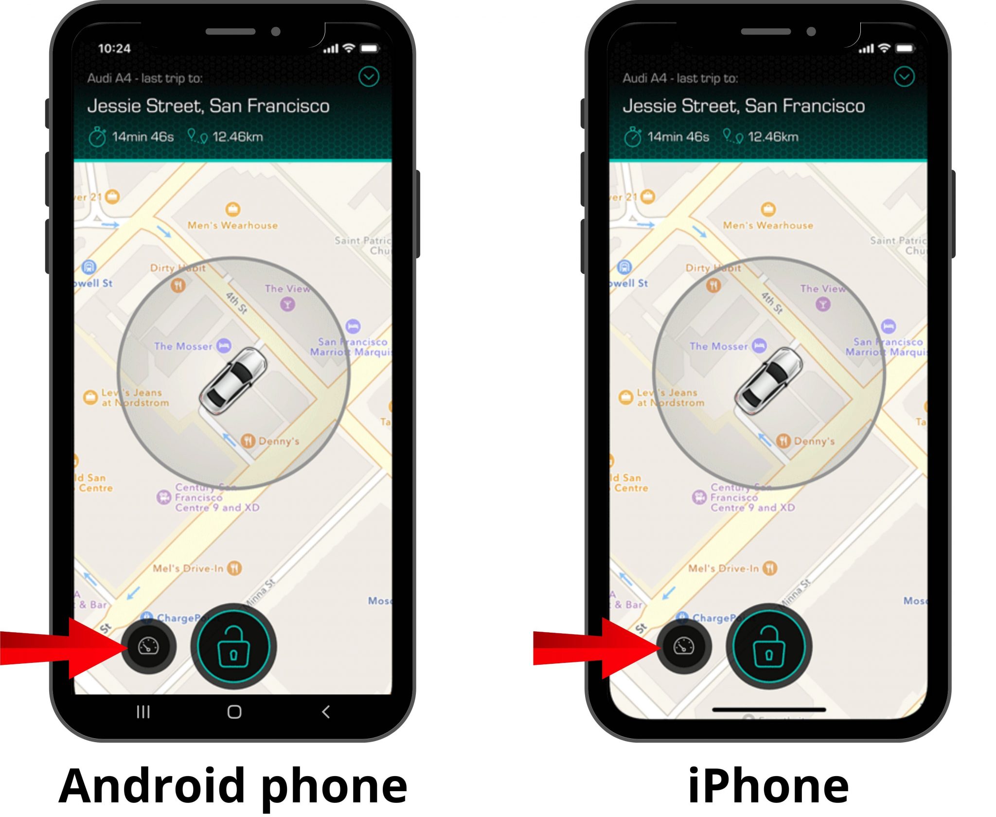 How to pair CarLock Tag 1.0 with your iPhone or Android phone - CarLock