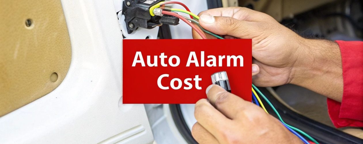 What Is the Real Auto Alarm Installation Cost?
