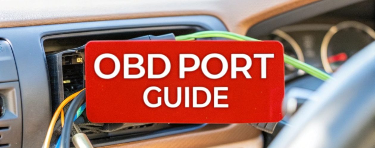 What Is OBD Port in Car? A Guide to Vehicle Diagnostics and Security